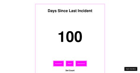 Redux Counter Forked Codesandbox
