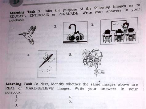 learning task 3 next identify whether the same images above are real or make believe images