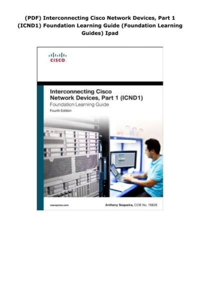 Interconnecting Cisco Network Devices Part 1 Icnd1 Foundation Learning