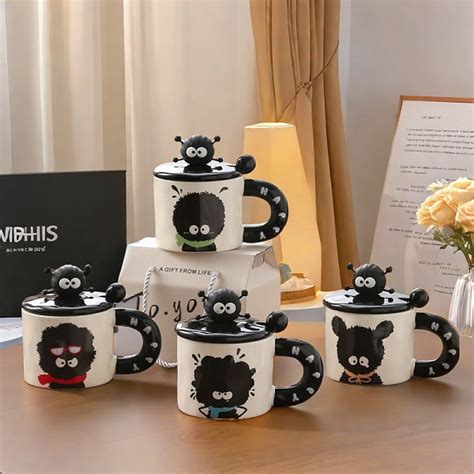 ماگ سرامیکی 380 میلی لیتری طرح مورچه فروشگاه آنلاین کیوسک نت