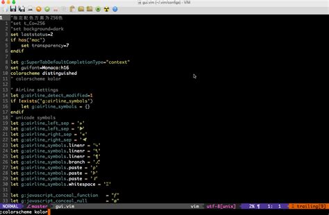 Github Zerob13vimrc Ootb Vim Config
