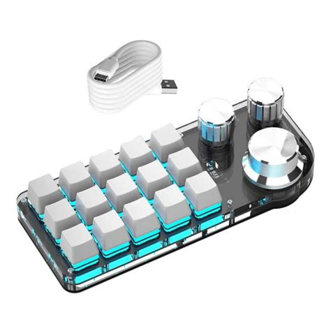 Bluetooth 5 0 Programming Custom Macro Keyboard RGB Mechanical Keyboard