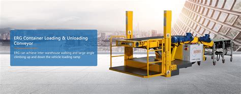 Container Loading And Unloading Conveyor ERG Container Loading And Unloading Conveyor