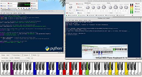 Scripts Midi Play Write Avec Python Mido Et Rtmidi 36 Linux ♥