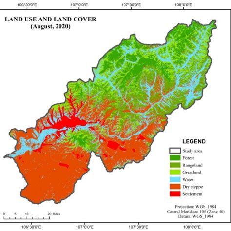 Lulc Type Landsat 8 Oli Download Scientific Diagram