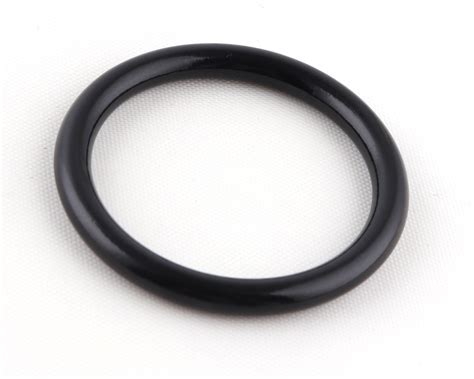 Black Metal O Ring Belt Buckle Metal Loop Diy Bag Buckle Leather Craft