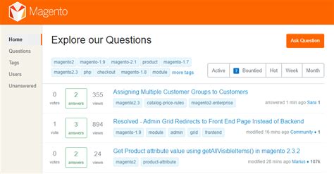 best informative magento 2 forums for developers beginners