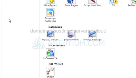 Managing A Mysql Database Using Phpmyadmin Control Panels Knowledgebase