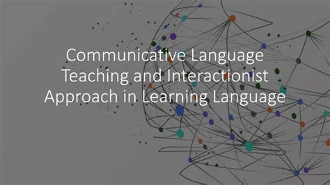 Comprehensible Output Hypothesis Ppt