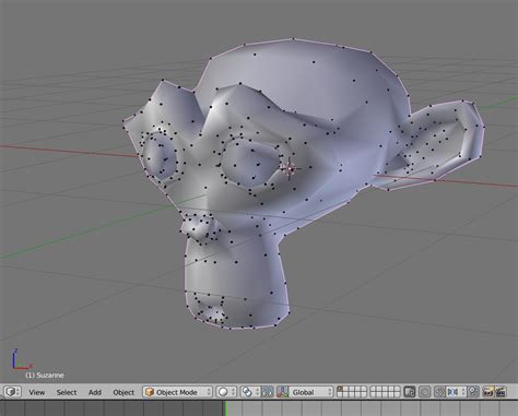 how to view vertices in object mode for a specific object basics and interface blender