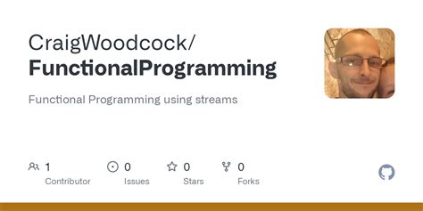 Github Craigwoodcockfunctionalprogramming Functional Programming