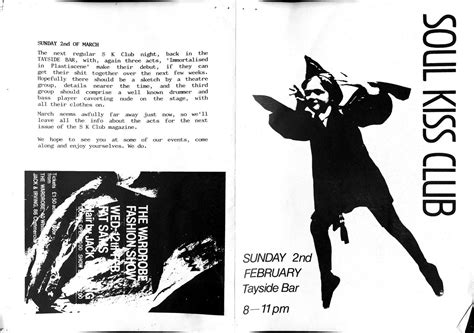 RETRO DUNDEE SOUL KISS CLUB 1986