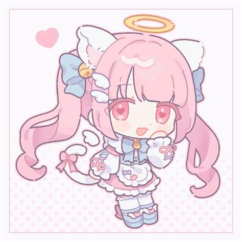 Rumayuy Nekone Ramu Indie Virtual Youtuber Blue Footwear Platform Footwear Animated