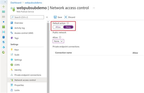 Manage Network Access Control To An Endpoint Microsoft Learn