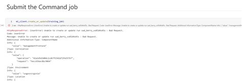 My Ml Training Jobs Are Failing In Python Sdk V2 Microsoft Qanda