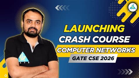 Launching Crash Course Gate Cse 2026 Computer Networks Cse