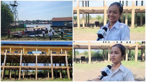 ដើម្បីអនាគត សិស្សសាលា២រូប ងើបម៉ោង៤ព្រឹក រៀបចំការងារផ្ទះ មុនជិះទូកទៅរៀន