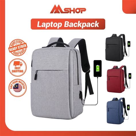 M Shop Laptop Bag With Without Side Pocket And With USB Port Laptop Backpack Babe Bag College