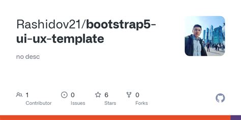 Github Rashidov21bootstrap5 Ui Ux Template No Desc