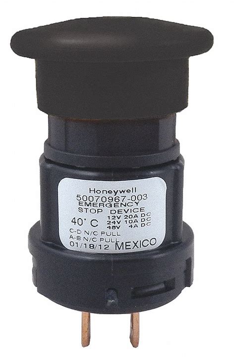 HONEYWELL MICRO SWITCH Emergency Stop Push Button 22 Mm Maintained Push Maintained Pull