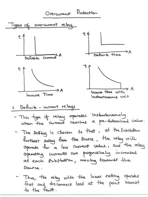 Lecture Notes 6 Overcurrent Protection Pdf