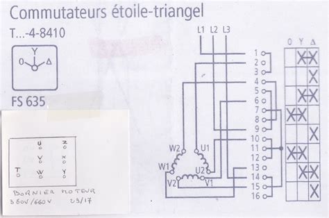 Schema Contacteur Etoile Triangle