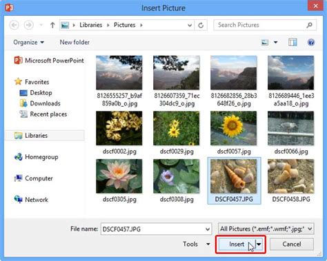 Add Picture Fills To Shapes In Powerpoint 2013 For Windows