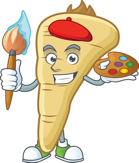 Parsnip Cartoon Character 19931506 Vector Art At Vecteezy