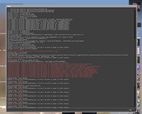 After Csgo Enters The Game The Screen Is Very Stuckconsole Error Rcsgo