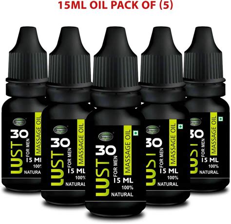 Sabates Lust 30 Sexual Stamina Oil Oil Lubrication For Men Serum