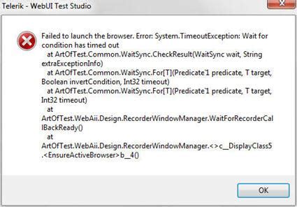 Error In WebUI Test Studio Techyv