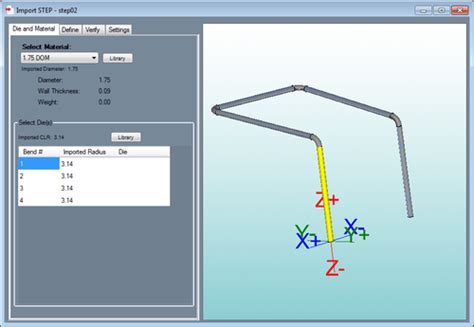 STEP IGES Import Bend Tech 7x Wiki