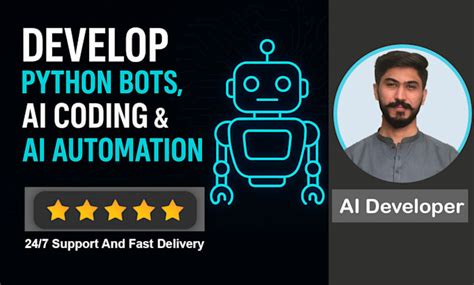 develop custom ai powered python bots and automation scripts by mr