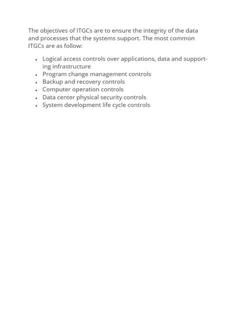 Itgc Pdf