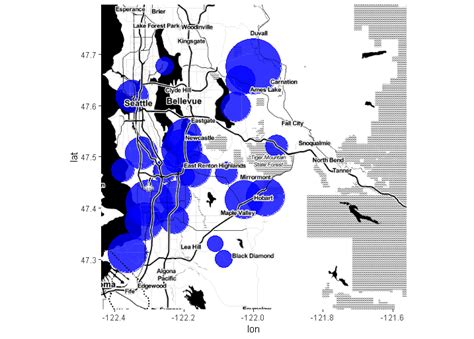 R Using Ggplot S Ggmap Function To Superimpose Two Maps On Top Of Each Other Stack Overflow