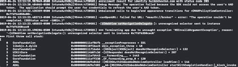 Sdk Fails On An App That Already Has Adal · Issue 33 · Microsoftconnect Ms Intune App Sdk Ios