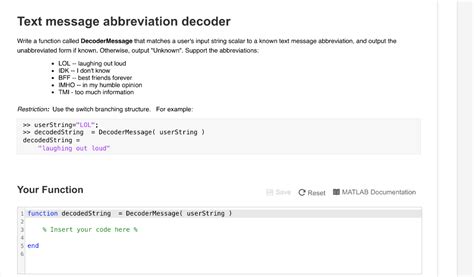 Solved Text Message Abbreviation Decoder Write A Function