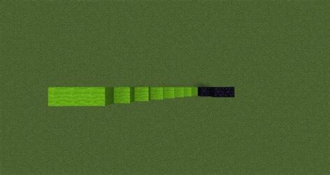 Пиксель арт Изумрудный меч в Minecraft
