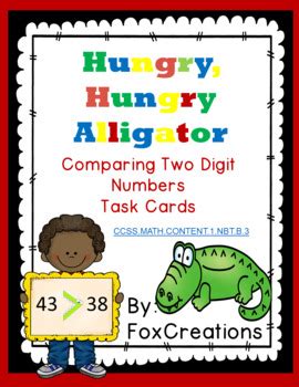Understanding Place Value Compare Two Digit Numbers Easy Set Up Task Cards