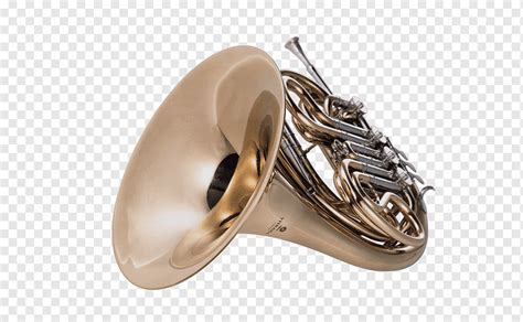 관악기 프렌치 호른 금관 악기 악기 반지 사진술 금관 악기 Png Pngwing