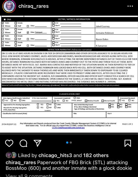 Fbg Brick Hit Bossmoo 600 With A Glock Dookie😭😭 R Chiraqology