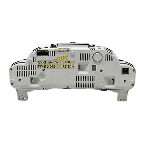 Buy 2008 Acura Mdx Used Instrument Cluster For Sale