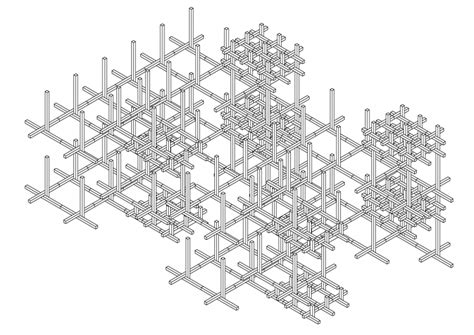 Robotic Fabrication Cuboid Grid IAAC Blog