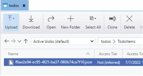 Aspnet Core Create A Dev Environment For Using Azure Blob Storage