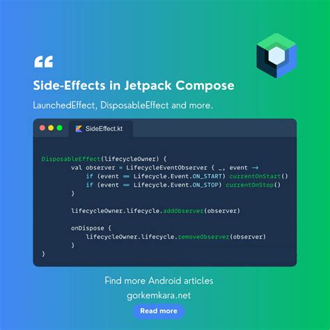 Mastering Side Effects In Jetpack Compose
