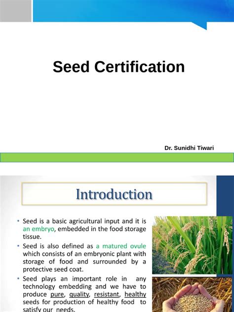 Seed Certification Pdf