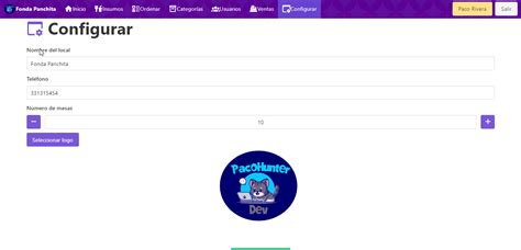 Sistema Para Restaurante En PHP MySQL Y Vue PacoHunterDev Blog