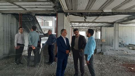 بازدید معاون اجرایی و فنی شرکت توسعه عمران ستاد اجرایی فرمان حضرت امام ره از پروژه مسکن ملی در