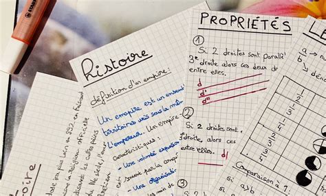 Comment Se Faire De Bonnes Fiches De Révision Clémence Sorganise