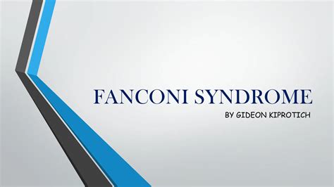 Fanconi Syndromepptx Is A Syndrome Of Inadequate Reabsorption In The